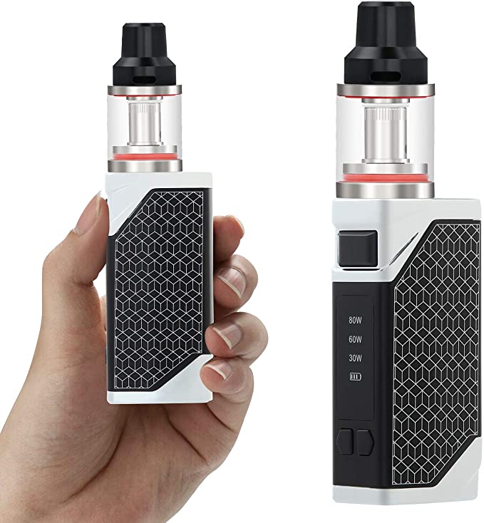 Vape Pen E cig Starter Kit Electronic Cigarette 80W Vaporizer 2200mAh ...